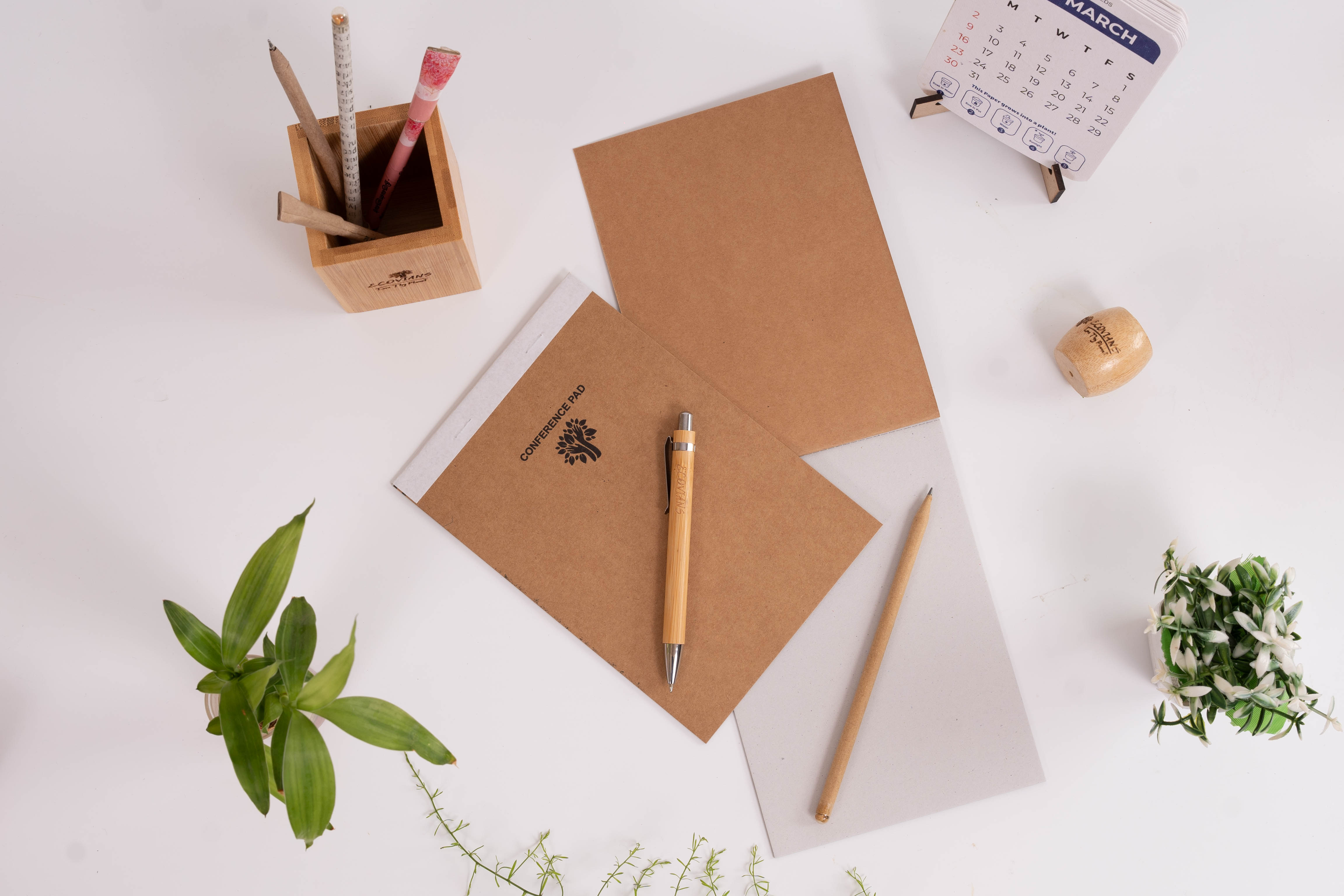 Eco-Friendly Recycled Conference Notepad | Sustainable Custom Notepads ...