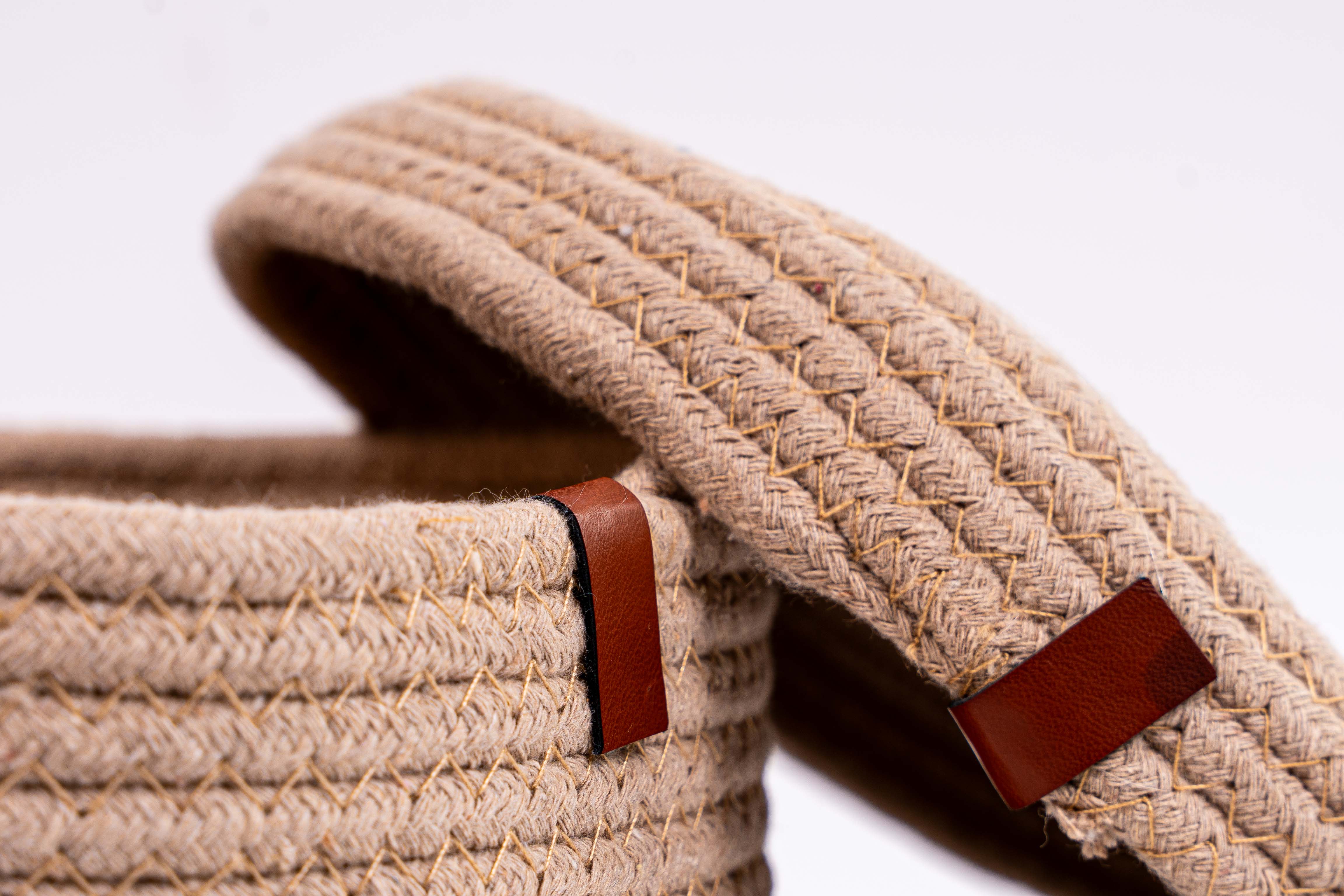 Cotton Basket with Lid – Handwoven Natural Storage Basket for Corporate ...
