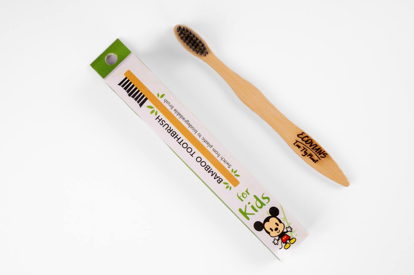 Bamboo Kids Toothbrush Ultra Soft Eco-Friendly & Safe