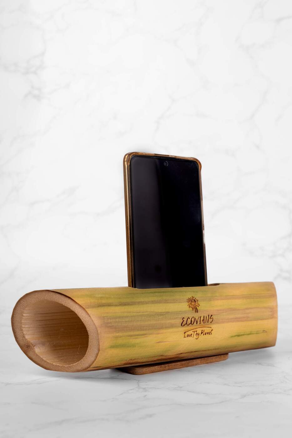 Handcrafted Bamboo Amplifier – Eco-Friendly Natural Sound Amplifier for ...